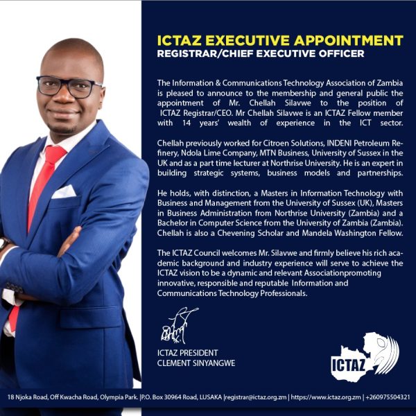 ICTAZ – Information and Communication Technology Association of Zambia